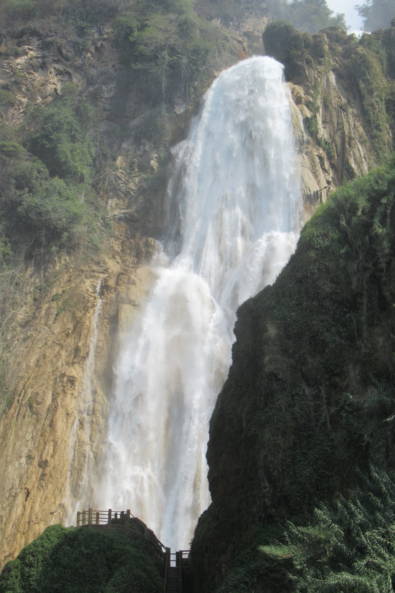 Lovely El Chiflon and the Five Waterfalls, Mexico, February 2021 ...